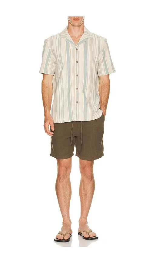 Faherty Brand Essential 6.5 Linen Short