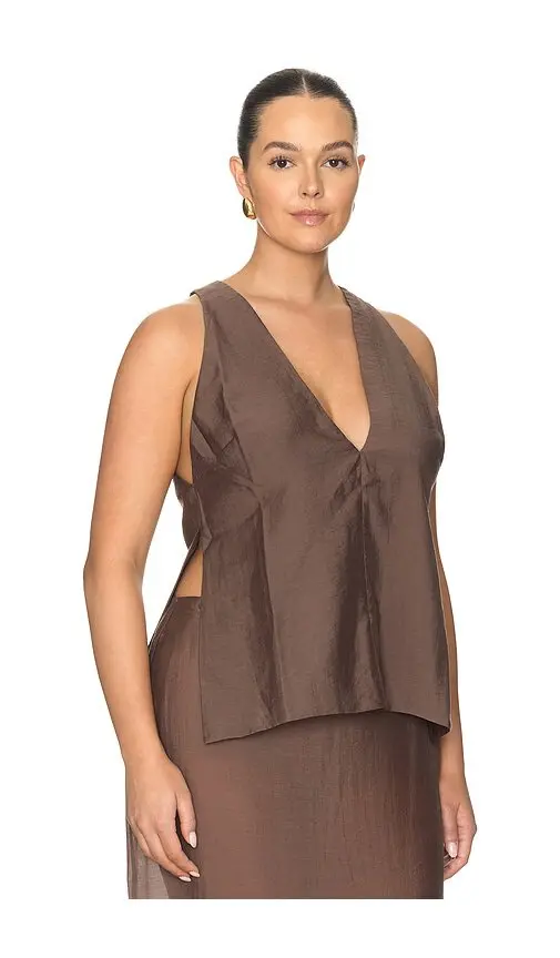 L'academie Cecille Top - Brown