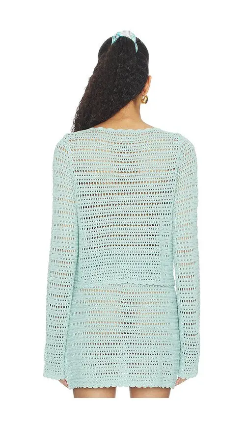 Show Me Your Mumu Offshore Cropped Sweater