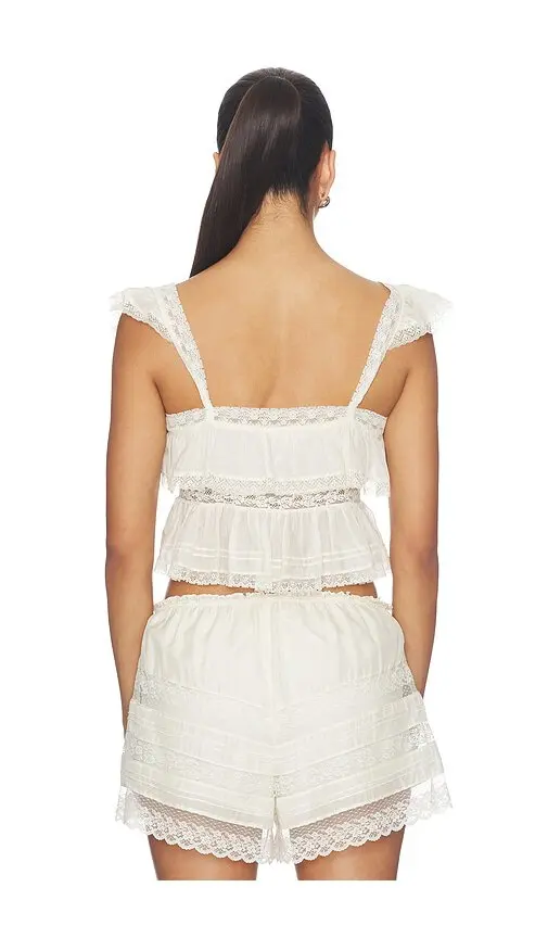 LoveShackFancy Linata Top