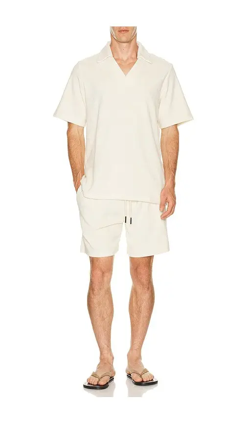 Oas Terrycloth Shorts With Drawstring