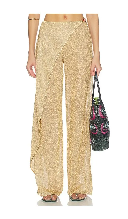 Oseree Lumiere Beads Pareo Pants In . Also - Tan