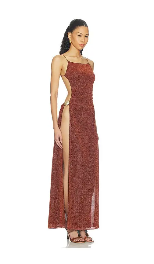 Oseree Lumiere Shell Long Dress