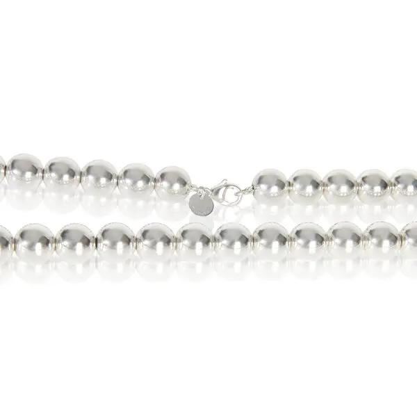 Tiffany & Co. Sterling Silver Ball Chain Necklace