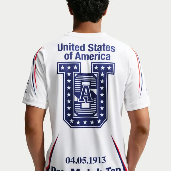 Nike Usa X V.a.a. Academy Pro Short-sleeve Soccer Top