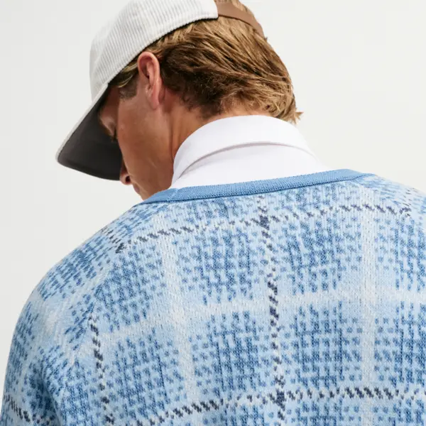 Nike Tartan Golf Cardigan