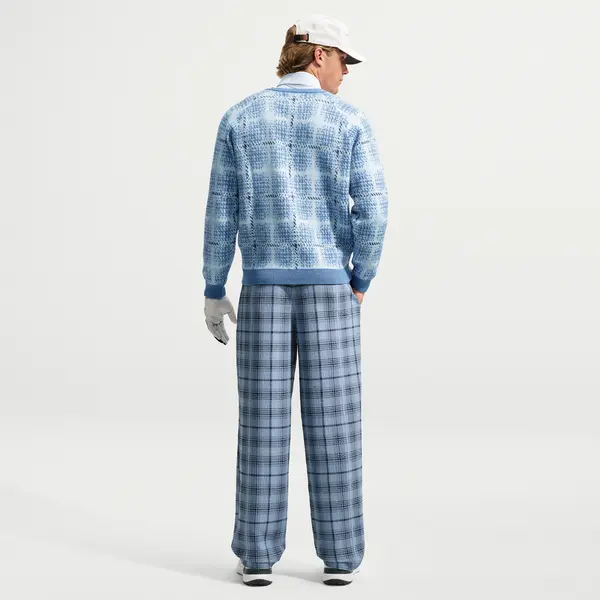 Nike Tartan Golf Cardigan
