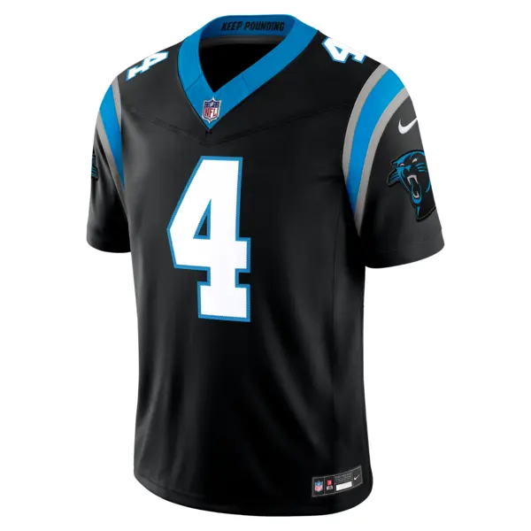 Nike Tetairoa Mcmillan Carolina Panthers Dri-fit Nfl Limited Jersey - Black