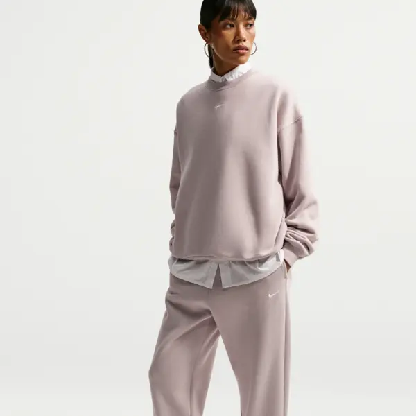 Nike Studio Fleece Medium Weight High-rise Oversized Cuffed Pants