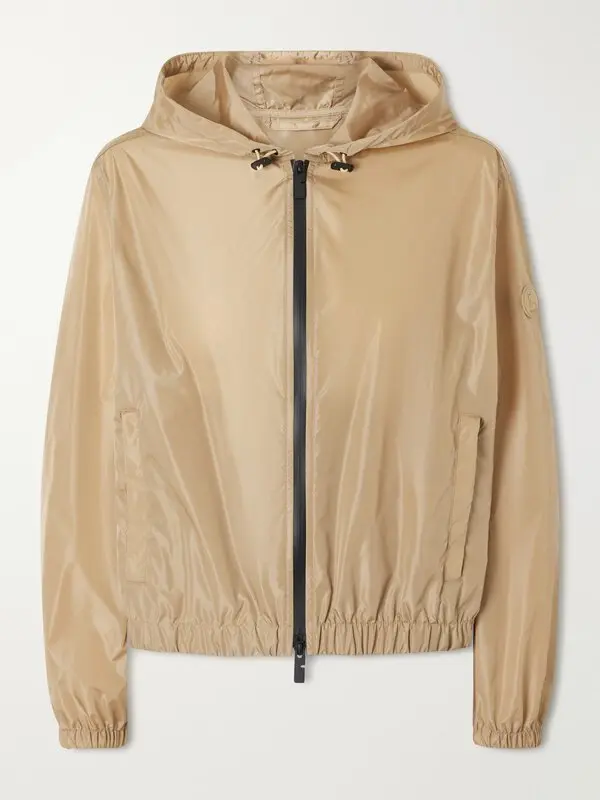 Burberry Nelson Hooded Printed Shell Jacket