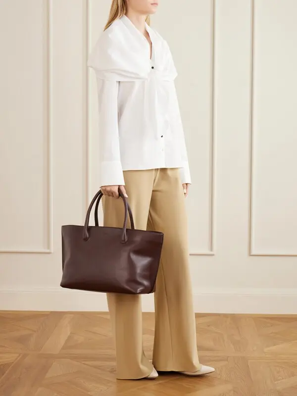 Lié Studio The Grace Leather Tote - Brown