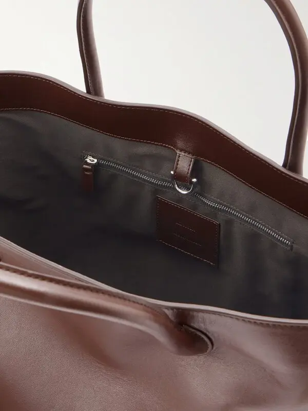Lié Studio The Grace Leather Tote - Brown