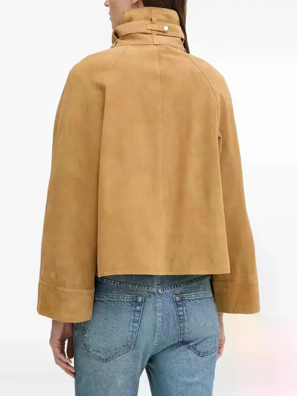 ALLSAINTS Buckle-detail Suede Jacket