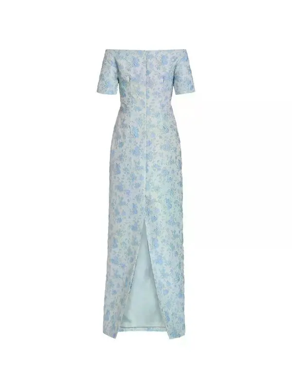 MARKARIAN Gilda Floral-brocade Maxi Dress