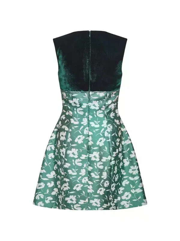 MARKARIAN Jolie Floral-brocade Mini Dress