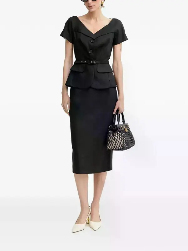 Luisa Spagnoli V-neck Blouse