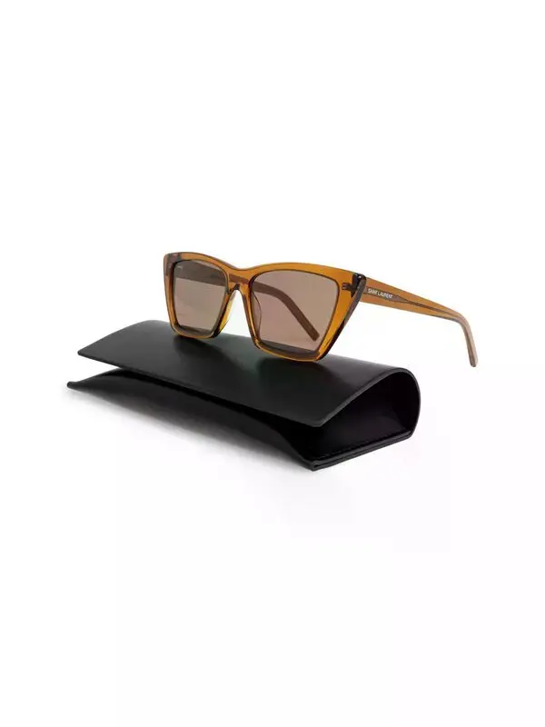 Saint Laurent Cat-eye Sunglasses - Brown