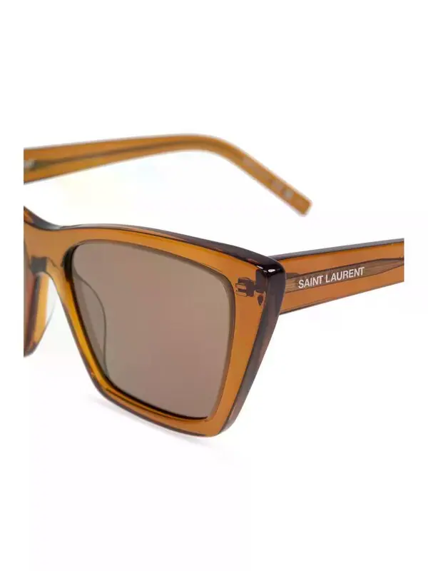 Saint Laurent Cat-eye Sunglasses - Brown