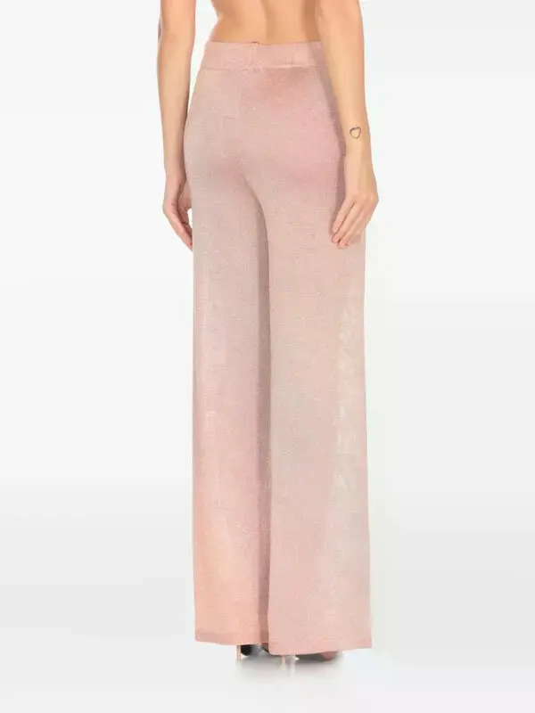 KANGRA Lurex Elastic Waist Trousers