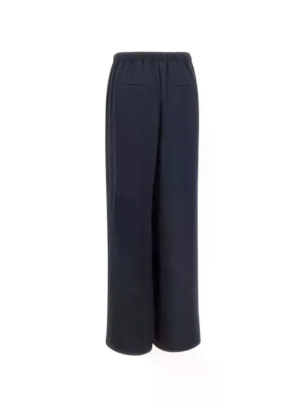 Vince Pressed Crease Wide-leg Trousers