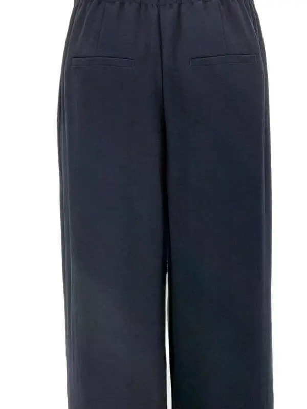 Vince Pressed Crease Wide-leg Trousers
