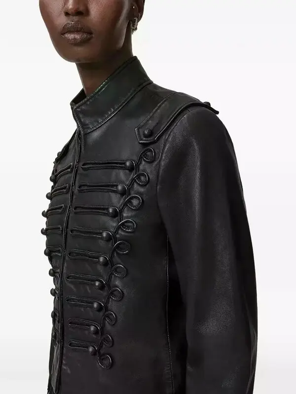 ALLSAINTS Braided Military Cropped Jacket