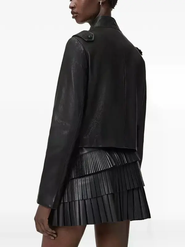 ALLSAINTS Braided Military Cropped Jacket