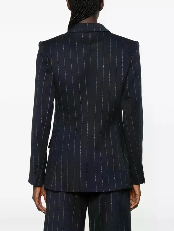 Maje Pinstripe Double-breasted Blazer