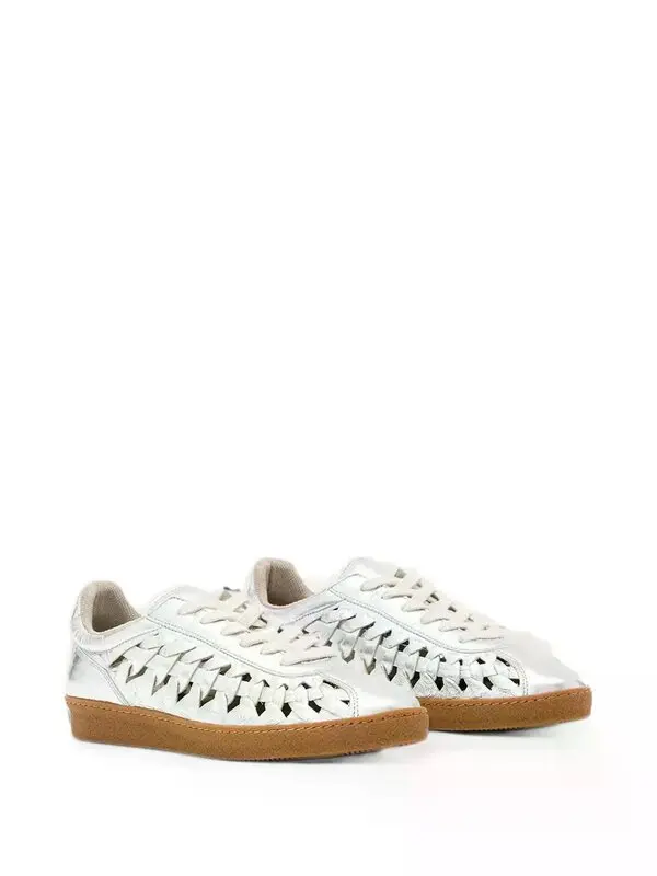 ALLSAINTS Woven Metallic Sneakers