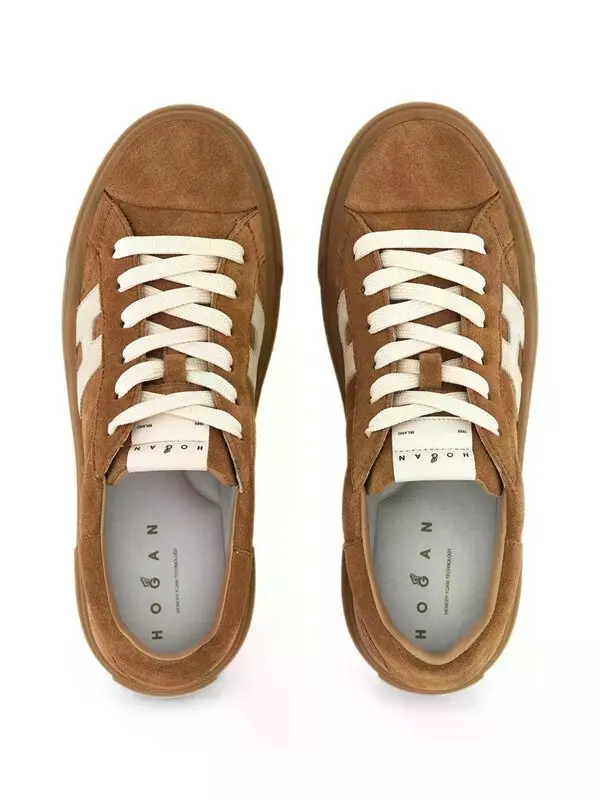 Hogan Crosswind Suede Sneakers