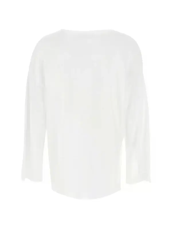 KANGRA V-neck Cardigan With Slit Cuffs