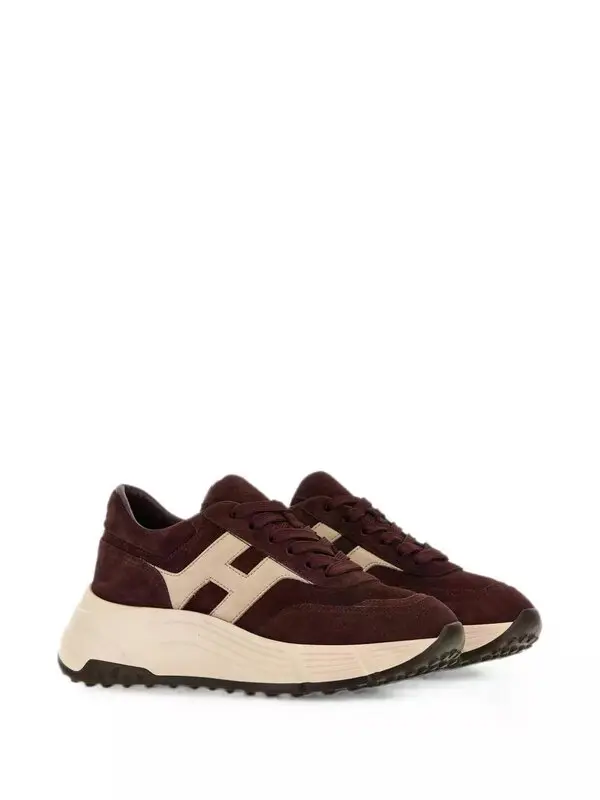 Hogan Suede Hi-fi Sneakers - Red