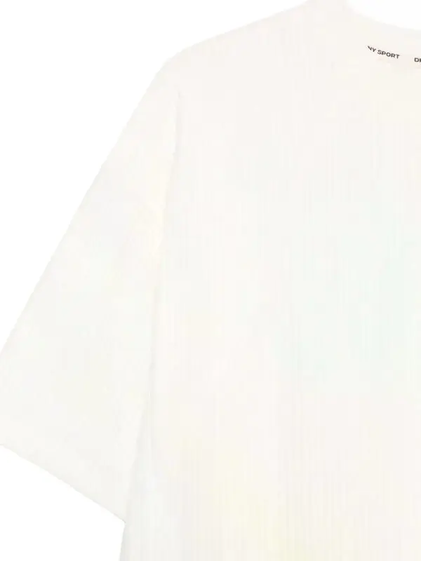 Dkny Ribbed Knit T-shirt