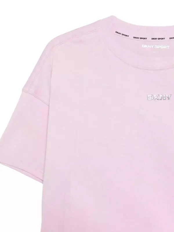 Dkny Logo Plaque T-shirt