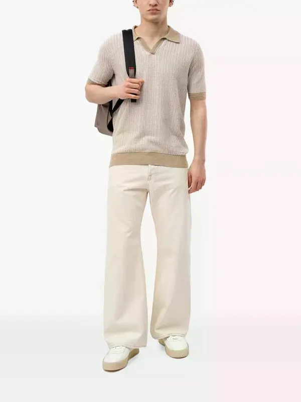 Hugo Textured Short-sleeve T-shirt