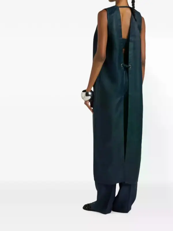 Liviana Conti Longline Sleeveless Jacket
