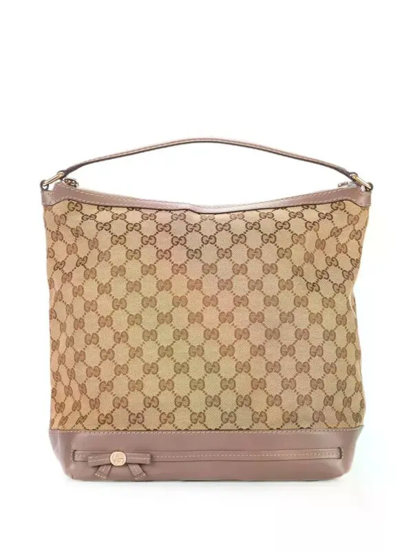 Gucci Mayfair Gg-pattern Tote Bag - Neutrals