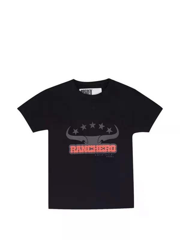 SP5DER Graphic Print T-shirt