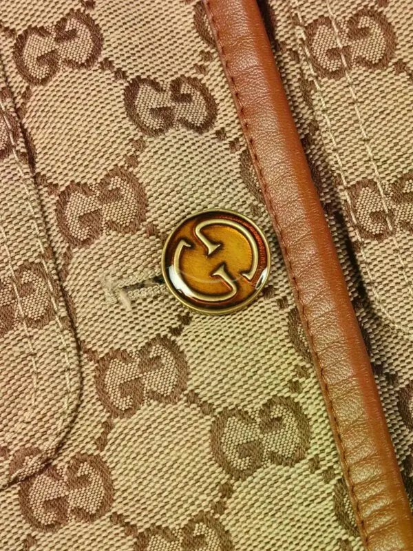 Gucci Gg Supreme Canvas Horsebit Coat