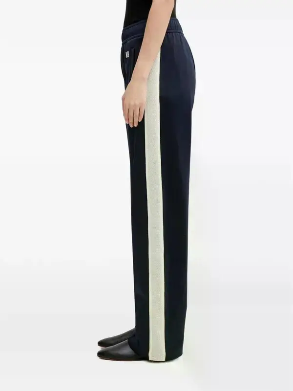 WALES BONNER Anthem Side-stripe Track Pants
