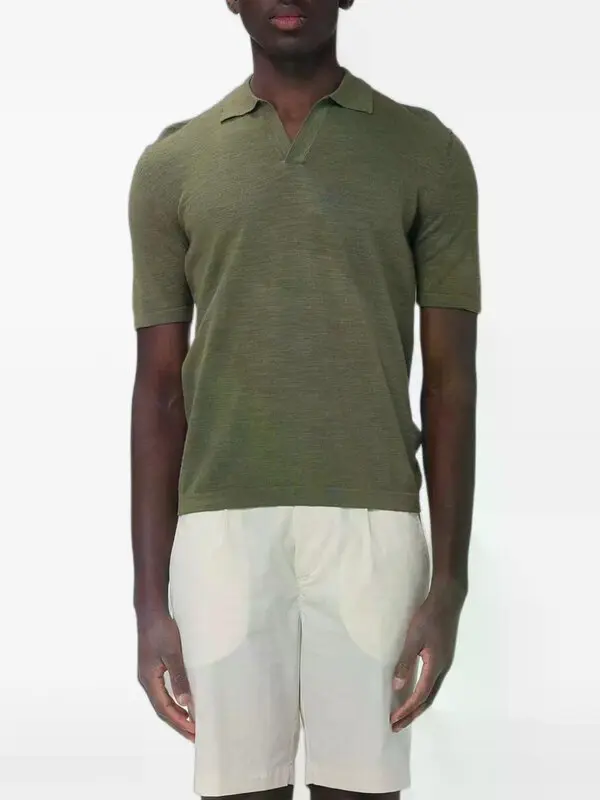 BROOKSFIELD Open Collar Polo-shirt