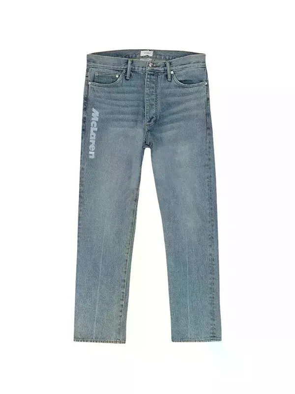 Rhude Mclaren Straight-leg Jeans - Blue