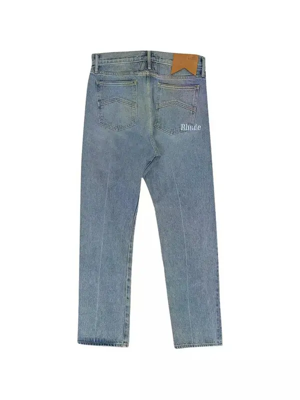 Rhude Mclaren Straight-leg Jeans