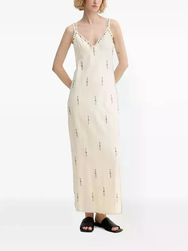 Rag & Bone Aubrey Adjustable-strap Maxi Dress - Neutrals