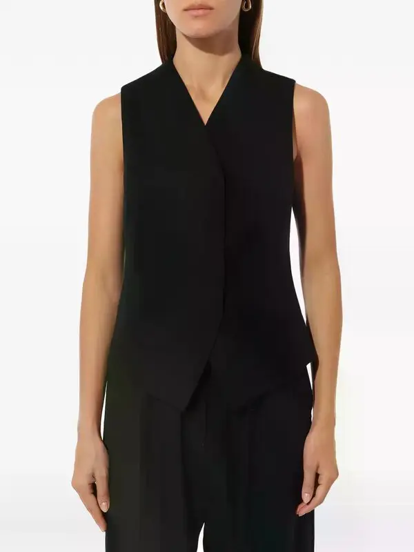 Giorgio Armani Asymmetrical V-neck Waistcoat