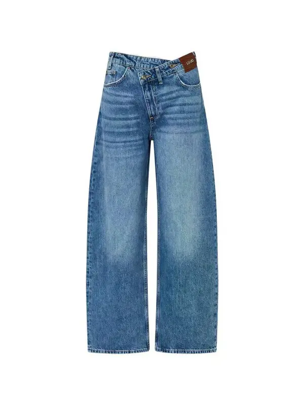 Liu Jo Asymmetric Waist Jeans - Blue
