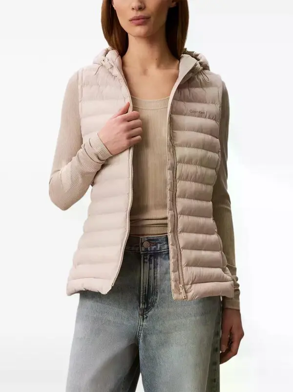 Calvin Klein Quilted Hooded Gilet