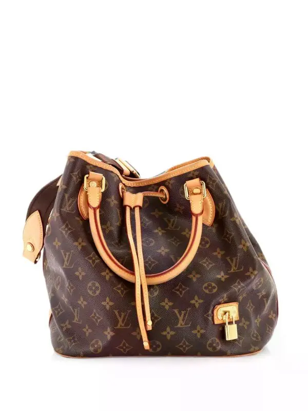 LOUIS VUITTON Monogram Canvas Neo Shoulder Bag Satchel - Brown