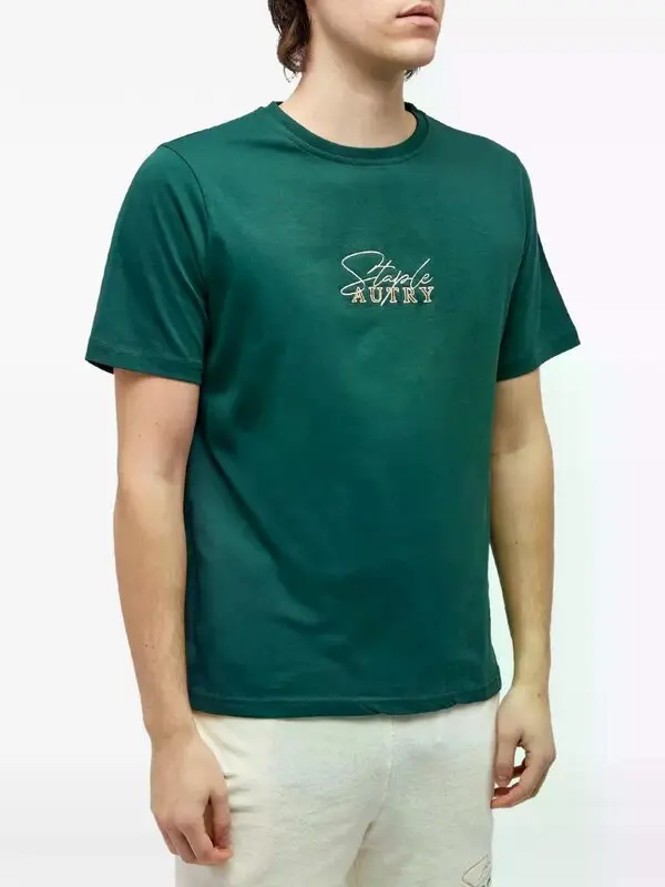 AUTRY Embroidered T-shirt
