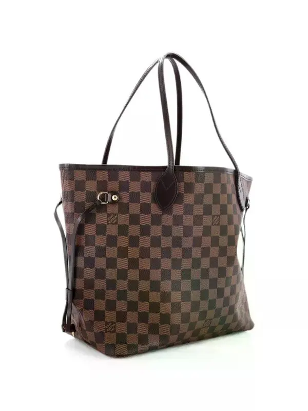 LOUIS VUITTON Damier Neverfull Mm Tote Bag